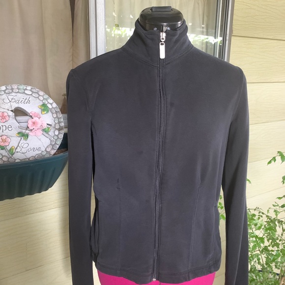 Danskin | Jackets & Coats | Danskin Black Fitted Jacket | Poshmark
